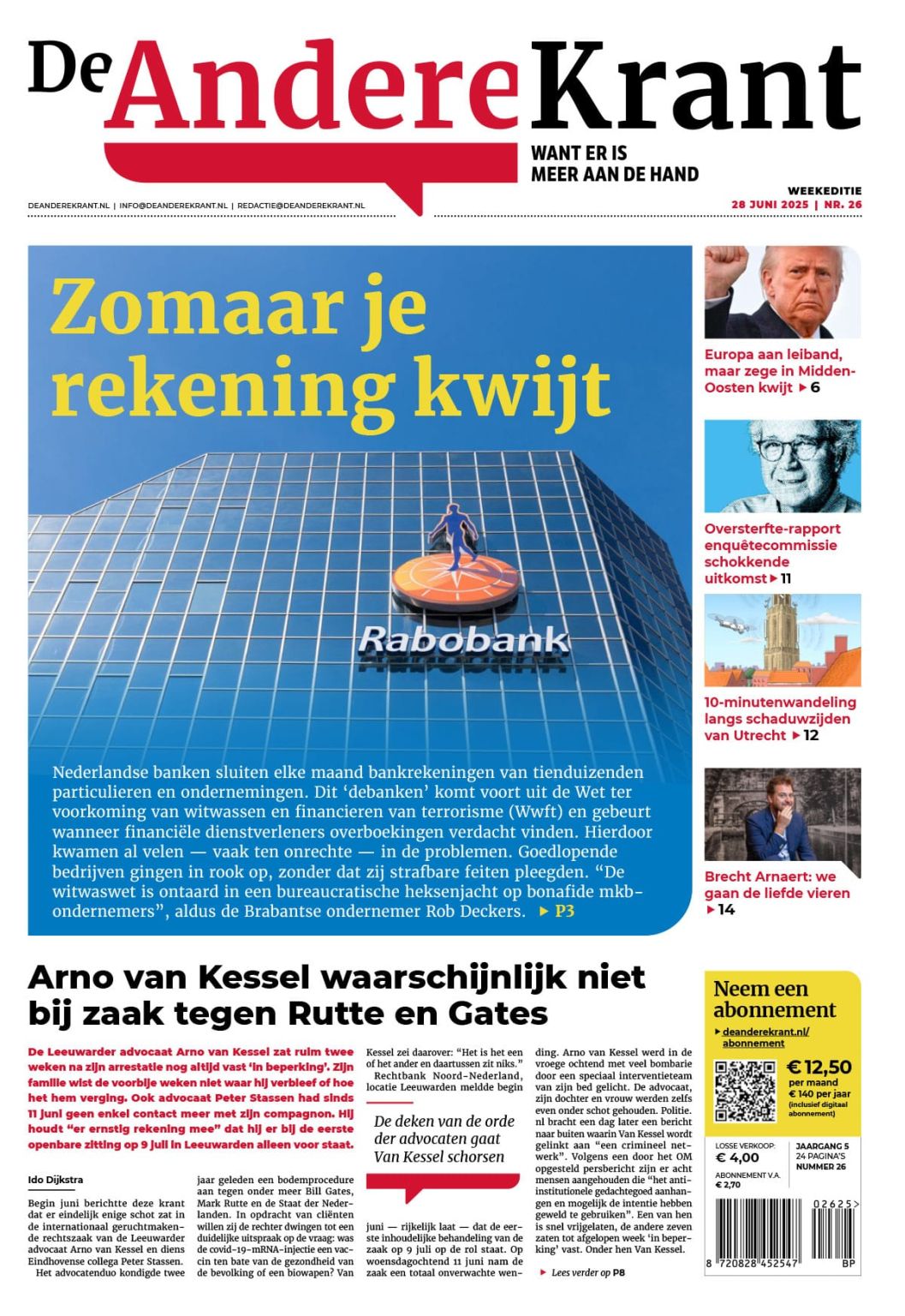 Advocaat van Kessel langer in gevangenis, niet aanwezig bij rechtszaak ...