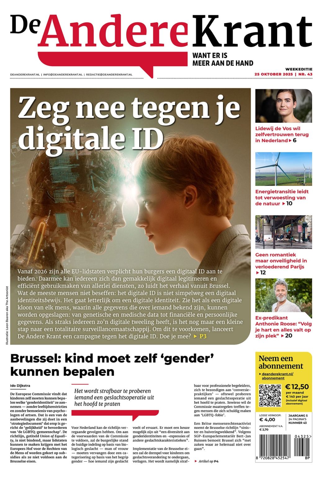 Lidewij de Vos wil zelfvertrouwen terug in Nederland - De Andere Krant